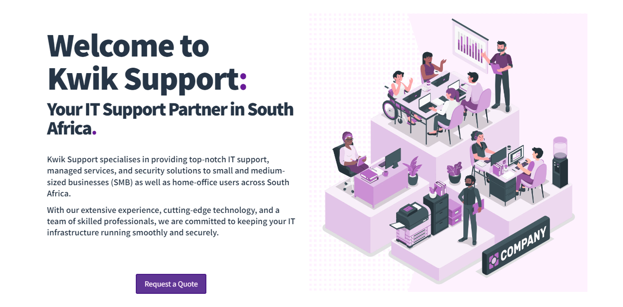 Kwik Support | IT Support & Managed Services In South Africa